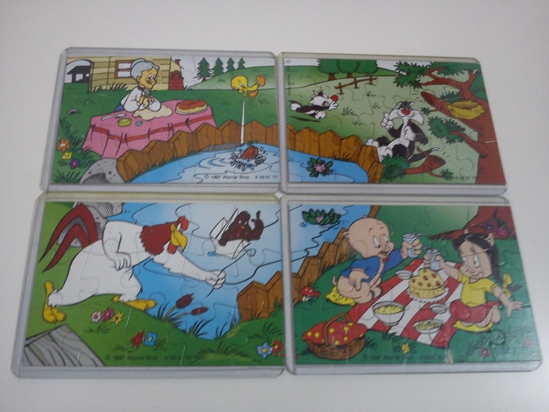 kompletan set slagalica looney tunes 1