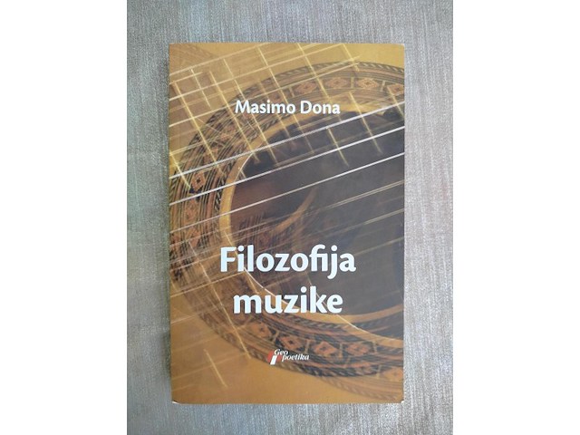 Masimo Dona - Filozofija muzike
