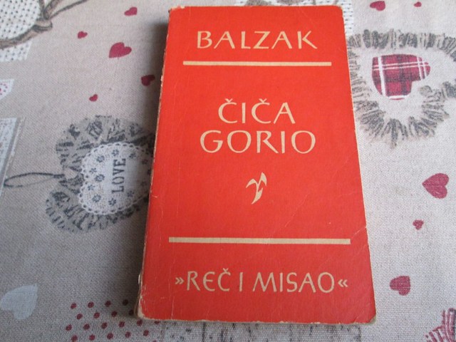 ČIČA GORIO - Onore de Balzak