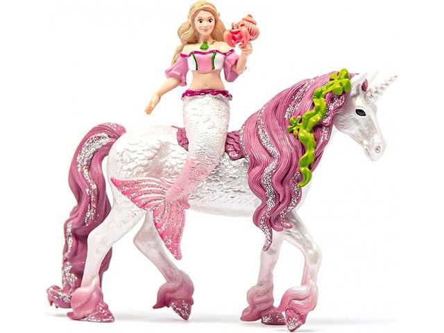 Schleich® BAYALA® figure Sirena Feja na leđima morskog jednoroga 70593