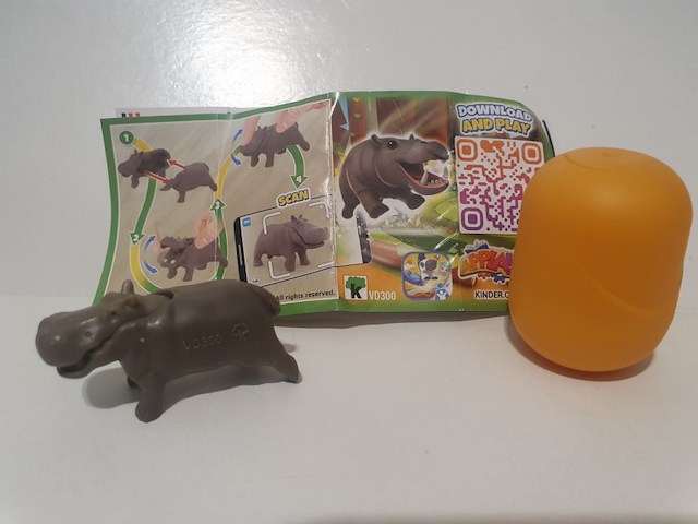 Kinder surprise Natoons hippo VD300