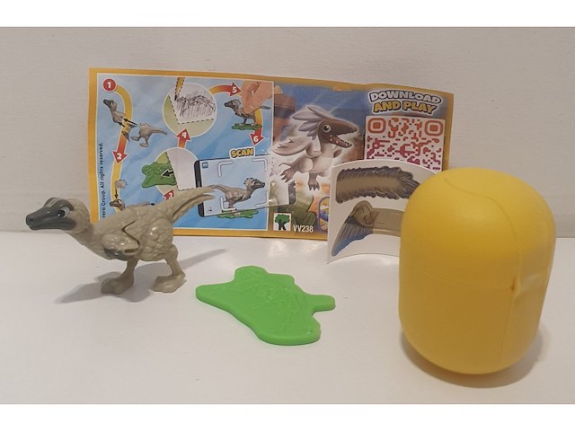 Kinder surprise Velociraptor VV238