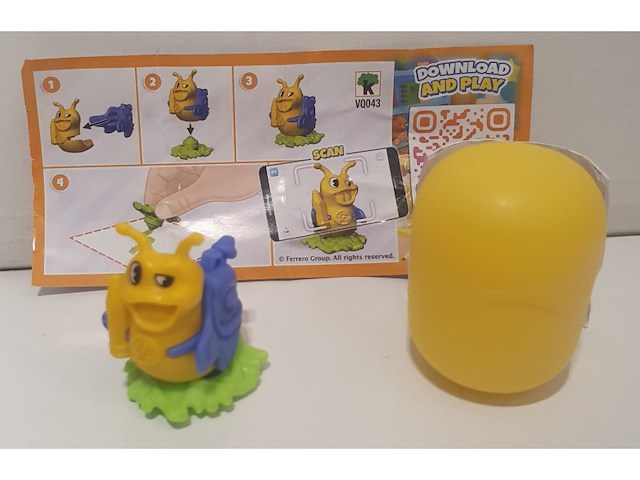 Kinder surprise VQ043 bojica puž