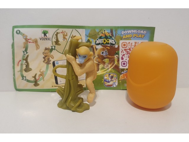 Kinder surprise, Natoons, majmun VD293C