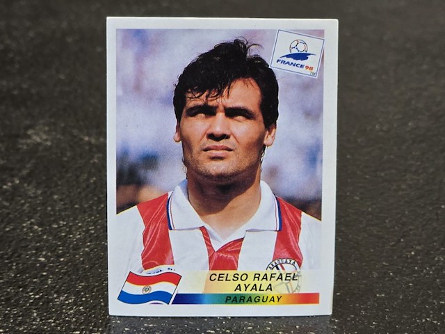 Sličica Fifa France 98 Panini broj 266 Ayala
