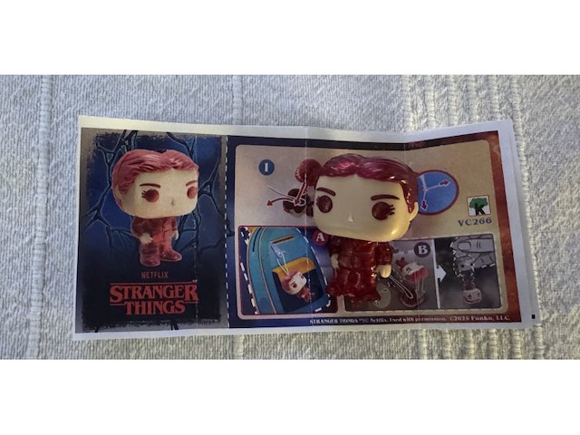 Kinder Joy STRANGER THINGS Funko Pop - VC266 Max U/D