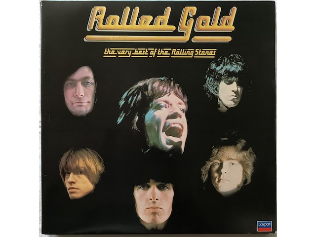 ROLLING  STONES  -  2LP  ROLLED  GOLD