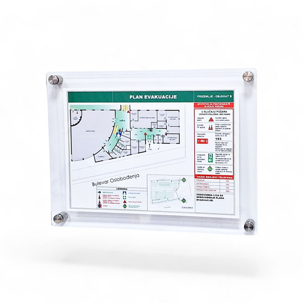 Klik ram sa gerovanim (oštrim) ivicama