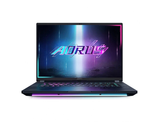 Gigabyte AORUS MASTER 16 BZH gejmerski laptop Intel Core Ultra 9 275HX 16" QHD+ OLED 64GB 2TB SSD GeForce RTX 5090 Win11Pro crni