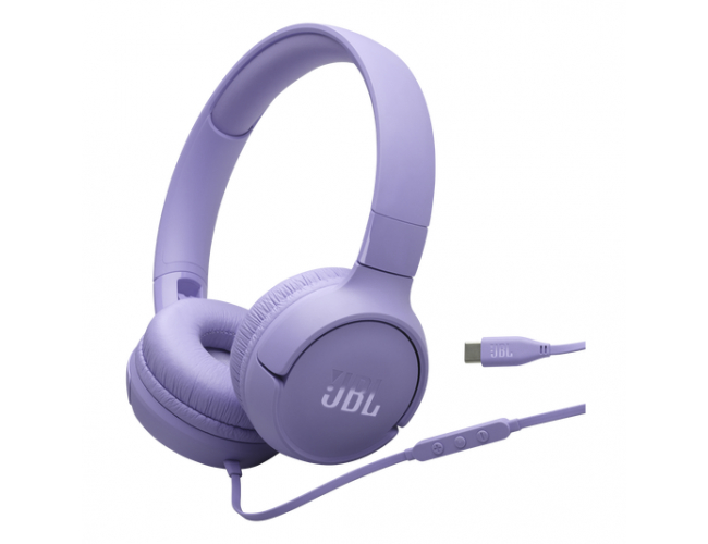 JBL Tune 520 (JBLT520CPUR) slušalice USB-C ljubičaste