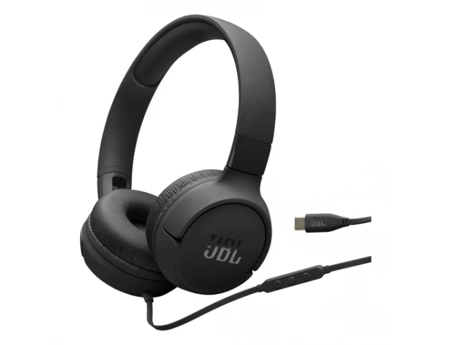 JBL Tune 520 slušalice USB-C crne