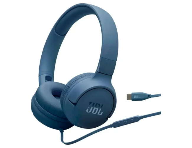 JBL Tune 520 Hi-Res USB-C slušalice plave