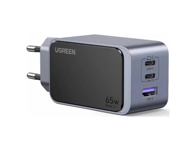 UGREEN Nexode S 65W X553 punjač za telefon sivi