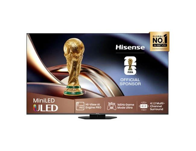 Hisense 100U8Q Smart ULED MiniLED TV 100" 4K Ultra HD DVB-T2