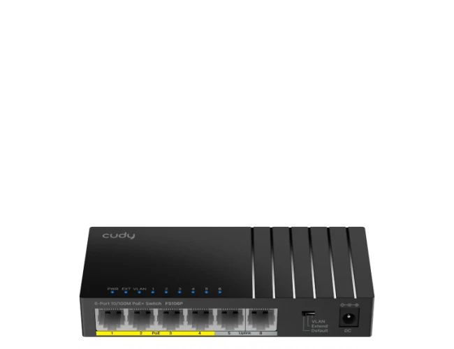 Cudy FS106P switch - 6 portova 100 Mb, 4 PoE porta