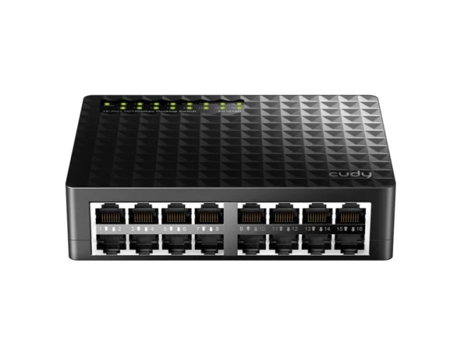 Cudy FS1016D switch - 16 portova, 10100 Mbps