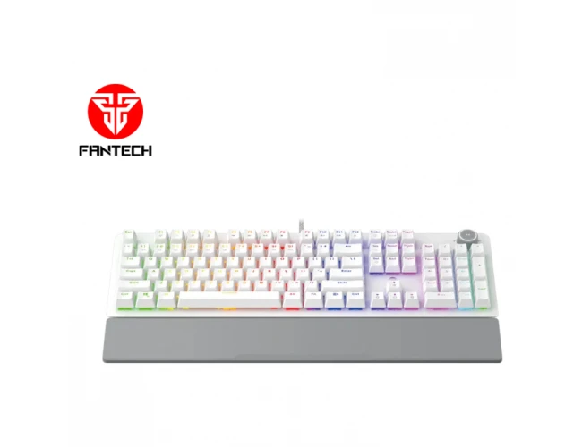 Fantech MK853 RGB Maxpower (blue switch) Space Edition gejmerska tastatura bela