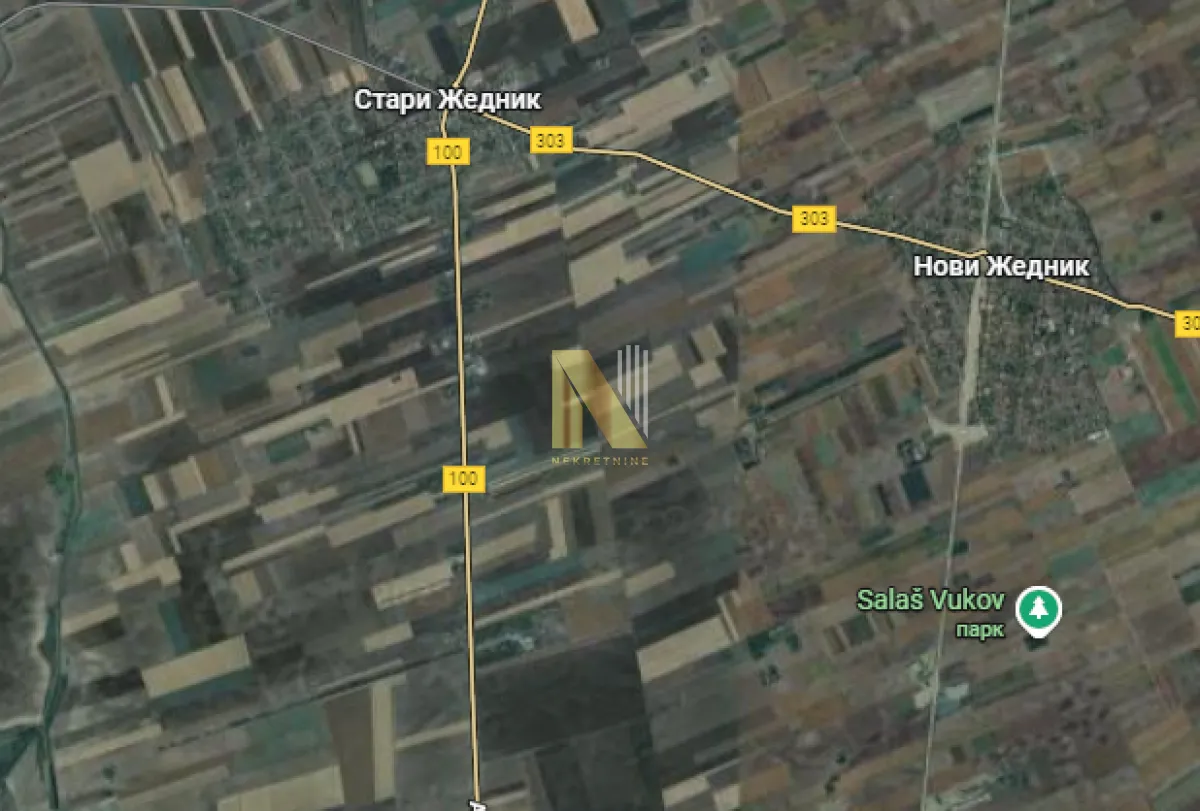 Prodaja, plac, 133000m², Stari Žednik, Subotica