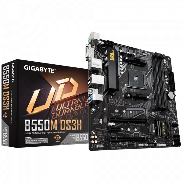 Gigabyte MB AM4 GIGABYTE B550M DS3H