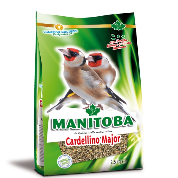 Manitoba Cardellino Major 15kg – za divlje ptice pevačice