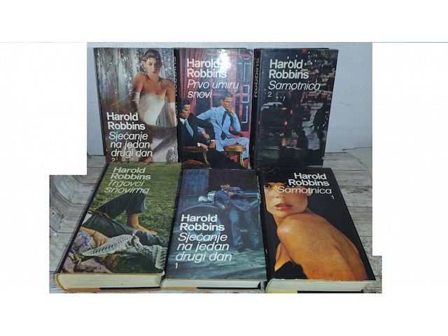Harold Robbins 1-6 / Komplet