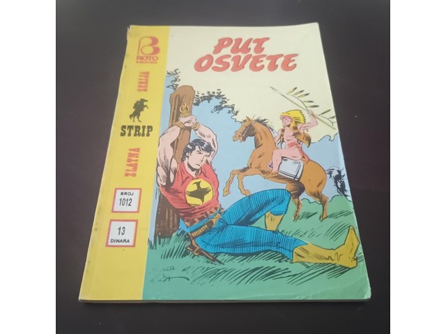 Zlatna serija 1012 Zagor Put osvete odlican