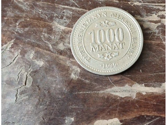 TURKMENISTAN 1000 M 1999