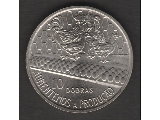 10 Dobras (FAO) - 1977 - Sao Tome and Principe