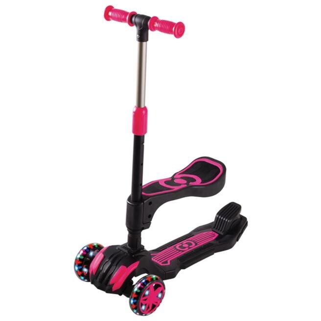 MAGAZA TROTINET COOL WHEELS COMBO SCOOTER ROZE