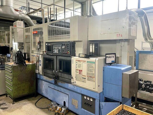 CNC lathe
Mazak Multiplex 6200 + GL 100 F