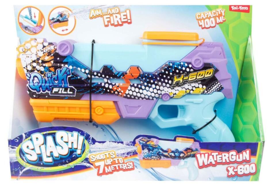 MAGAZA PIŠTOLJ NA VODU SPLASH WATER GUN QUICK FILL