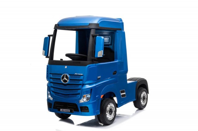 Mercedes ACTROS Licencirani Kamion na akumulator za decu - Plavi