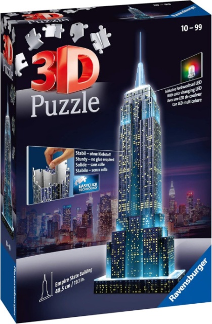 Ravensburger 3d puzzle-empire state-noc ( RA1256 )