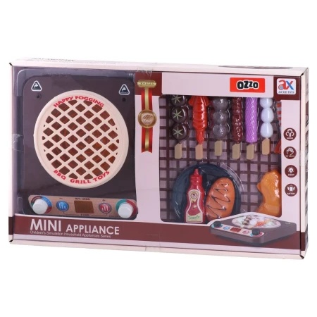 Ozzo mini appliance igračka gril set sa svetlom i muzikom ( 870217 )