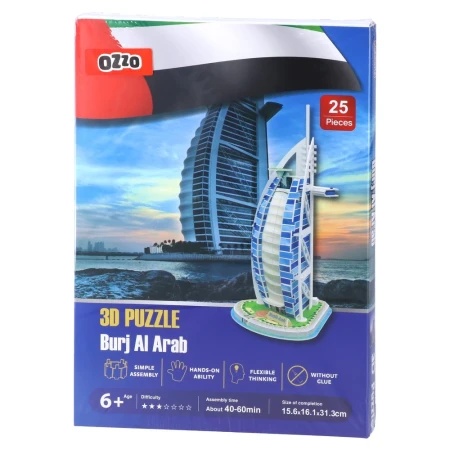 Ozzo 3d puzzle 3d slagalica hotel 25k ( 882423 )