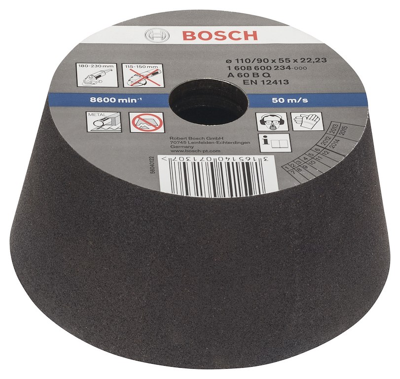 BOSCH Lončasti brusevi konusni, metal 1608600234ID: EK000790731