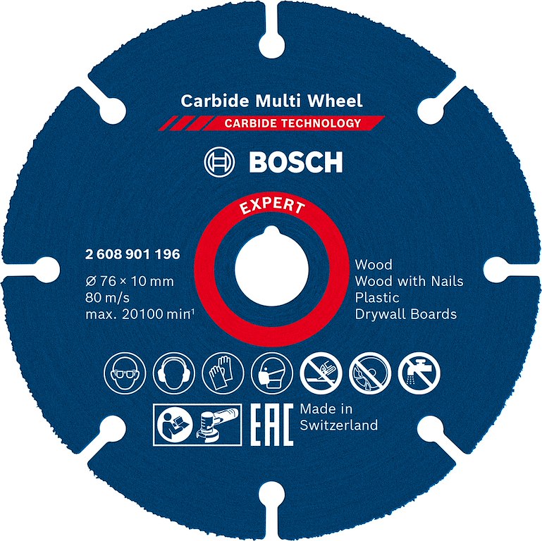 BOSCH Rezne ploče EXPERT Carbide Multi Wheel 2608901196ID: EK000791181