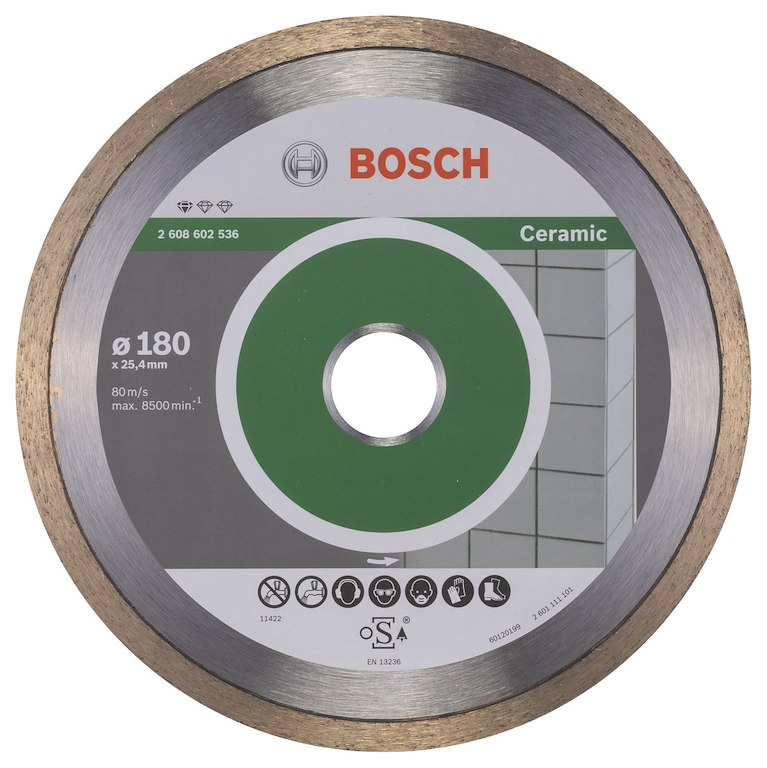BOSCH dijamantske rezne ploče za keramiku Standard for Ceramic za rezače pločica 2608602536ID: EK000790934