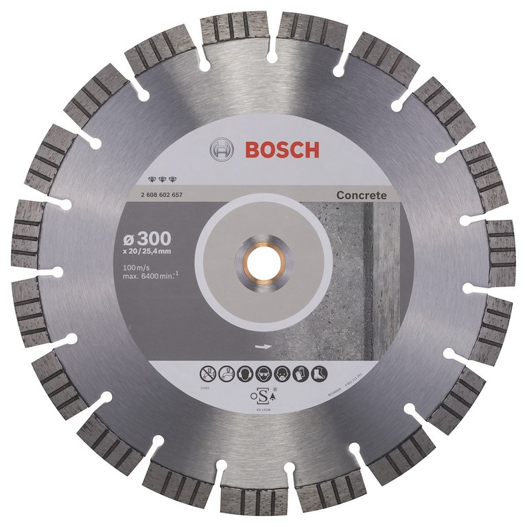 BOSCH dijamantske rezne ploče Best for Concrete za stone i motorne testere 2608602657ID: EK000790560