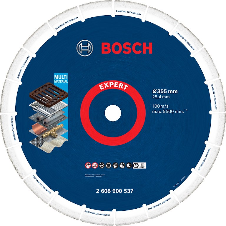 BOSCH Rezne ploče Diamond Metal Wheel za testere 2608900537ID: EK000792986