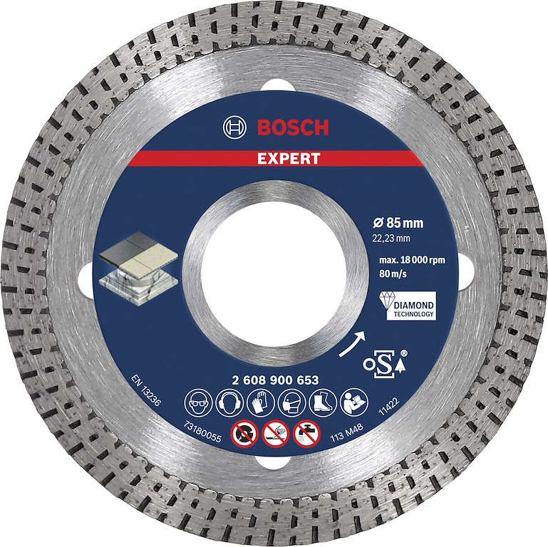 BOSCH dijamantske rezne ploče EXPERT HardCeramic 2608900653ID: EK000792943