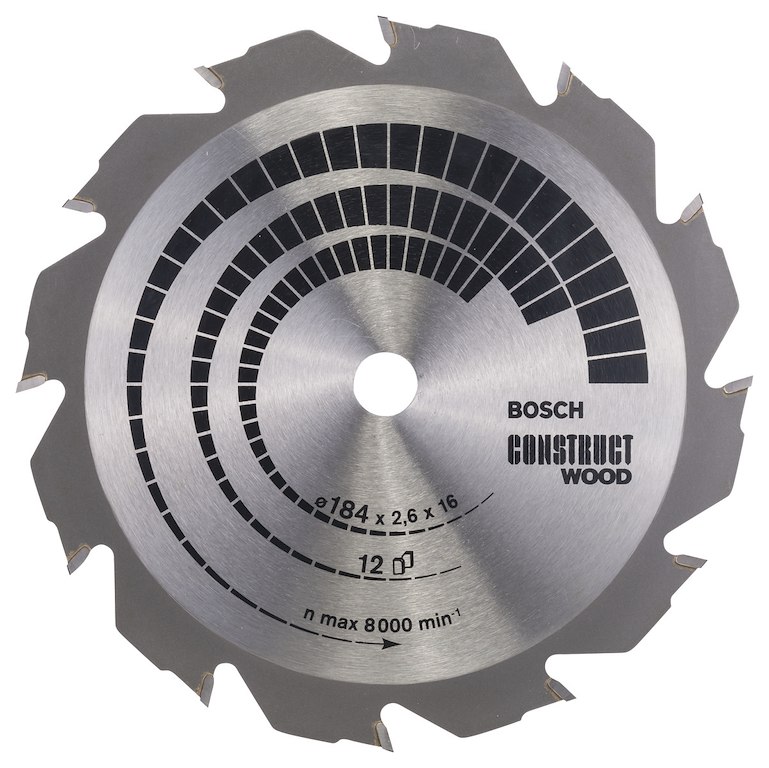 BOSCH Listovi kružne testere Construct Wood za ručne testere 2608641200ID EK000790788