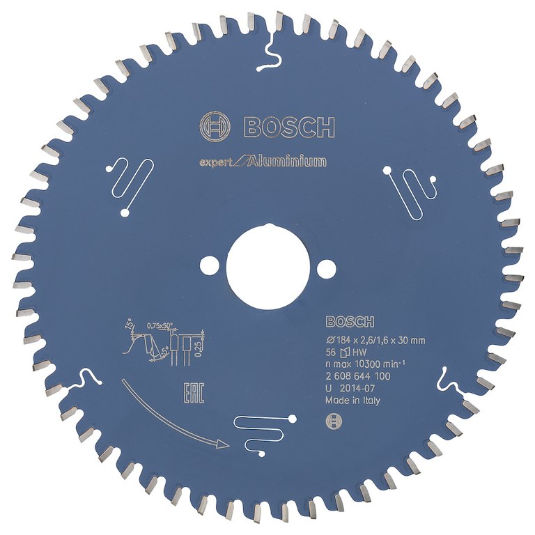 BOSCH Listovi kružne testere za aluminijum Expert for Aluminium za ručne testere 2608644100ID: EK000790183