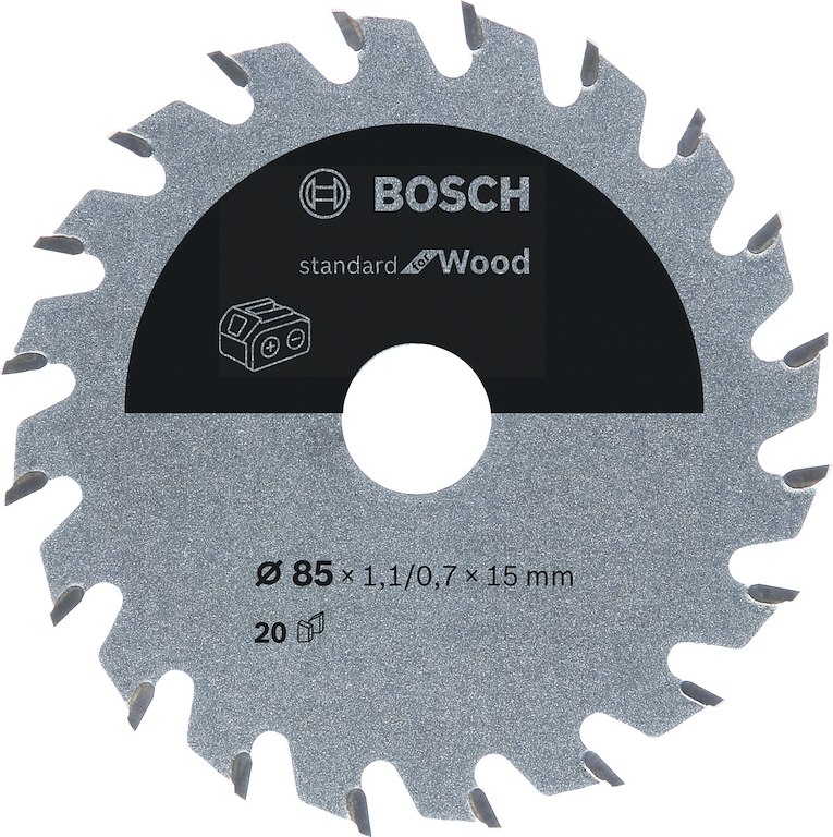 BOSCH Listovi kružne testere Standard for Wood za akumulatorske ručne testere 2608837666ID: EK000790454