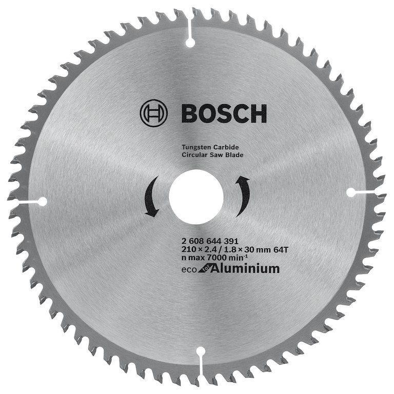 BOSCH Listovi kružne testere za aluminijum Eco for Aluminium za ručne testere 2608644391ID EK000790332