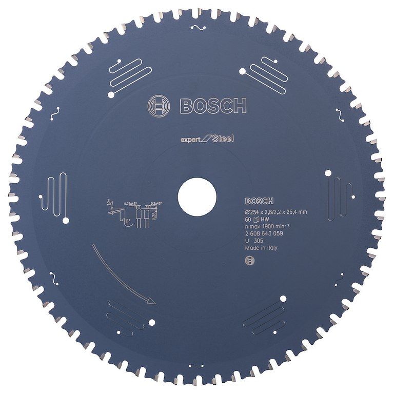 BOSCH Listovi kružne testere za čelik Expert for Steel za preklopne testere 2608643059ID: EK000790518