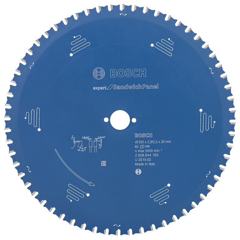BOSCH Listovi kružne testere za kompozitne ploče Expert for Sandwich Panel za ručne testere 2608644165ID: EK000790378