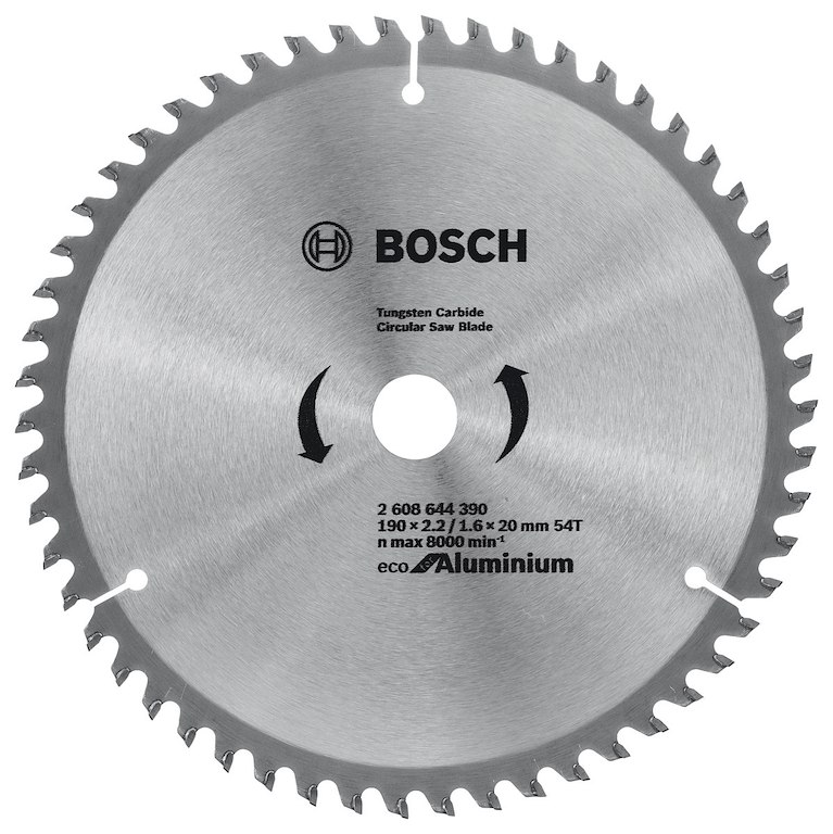 BOSCH Listovi kružne testere za aluminijum Eco for Aluminium za ručne testere 2608644390ID: EK000790962