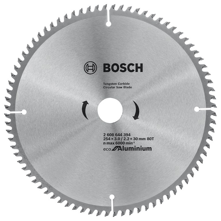 BOSCH Listovi kružne testere za aluminijum Eco for Aluminium za preklopne testere 2608644394ID: EK000790937