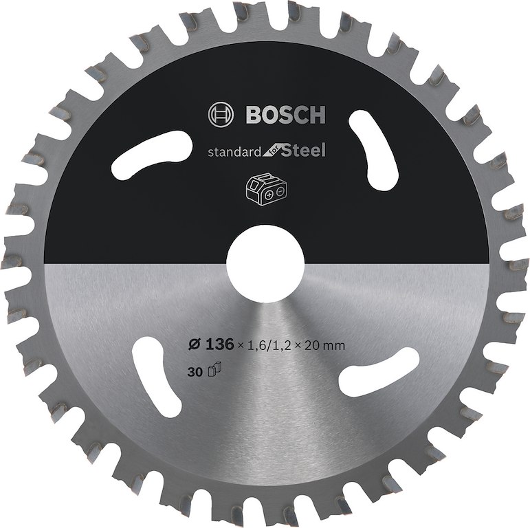 BOSCH Listovi kružne testere Standard for Steel za akumulatorske ručne testere 2608837746ID: EK000790270